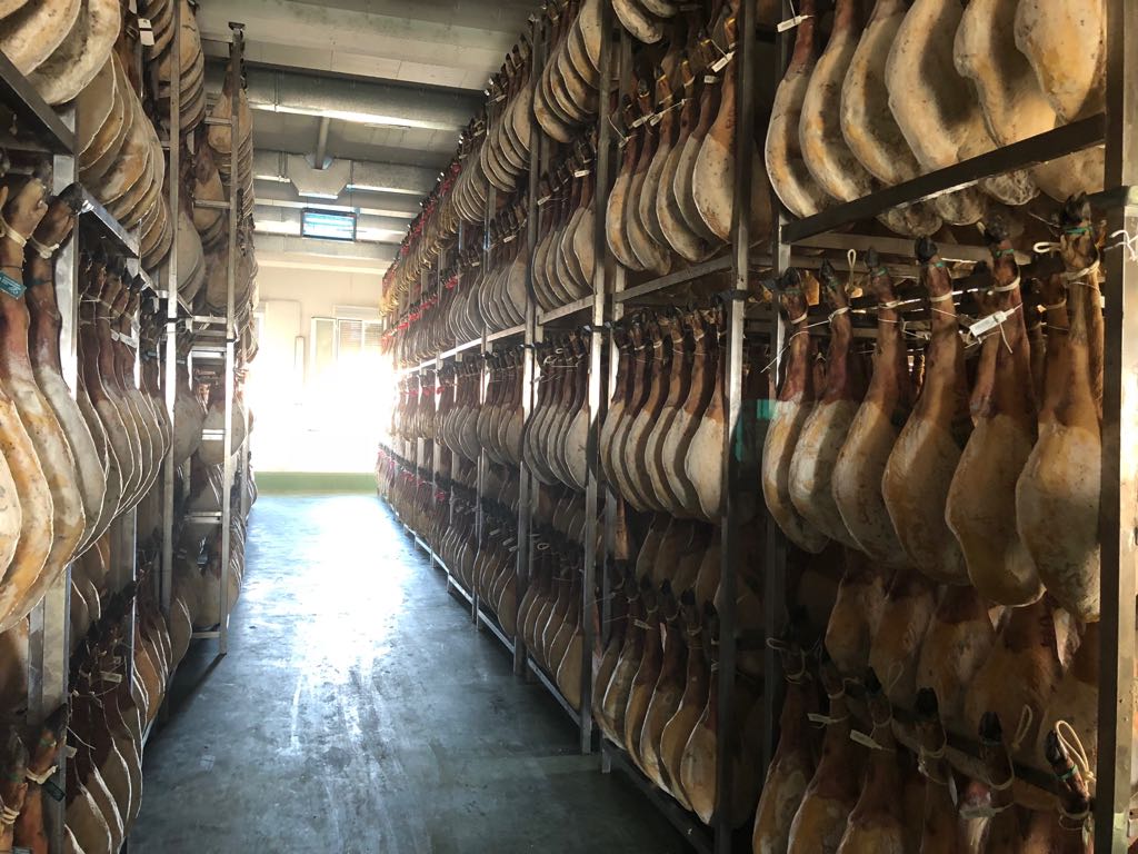 Secadero natural para la curación del jamón de Guijuelo
